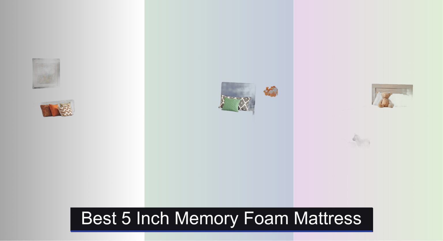 8 Best 5 Inch Memory Foam Mattresses to Buy in 2025