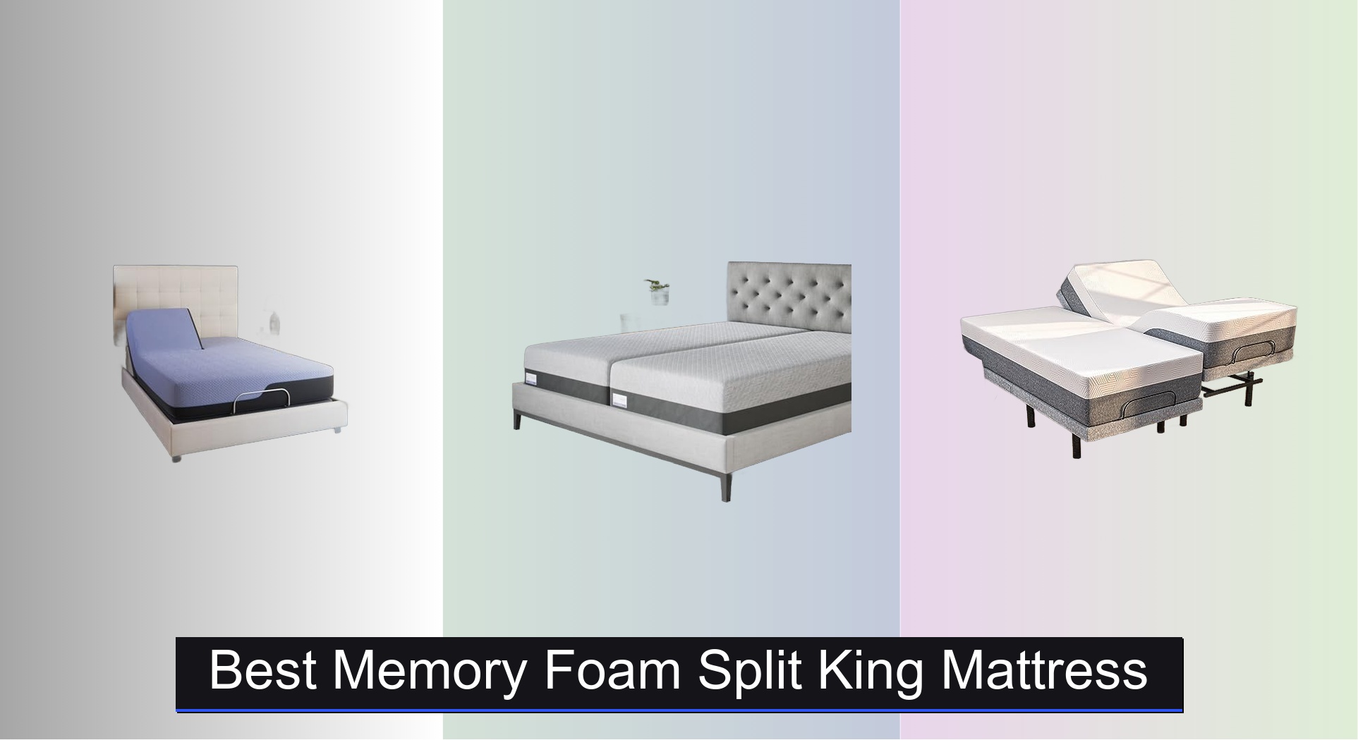 8 Best Memory Foam Split King Mattresses to Buy in 2025