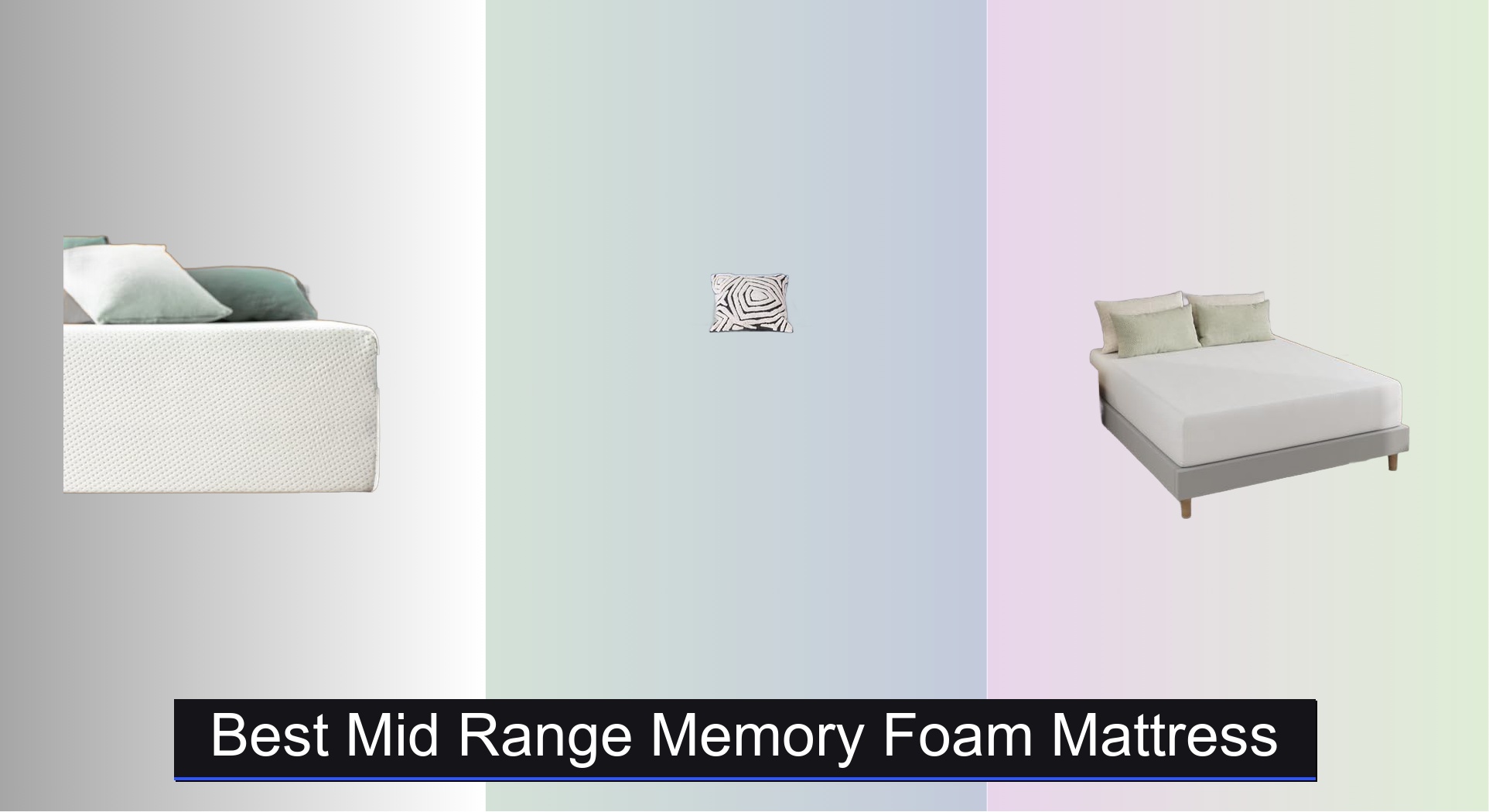 7 Best Mid-Range Memory Foam Mattresses to Buy in 2025