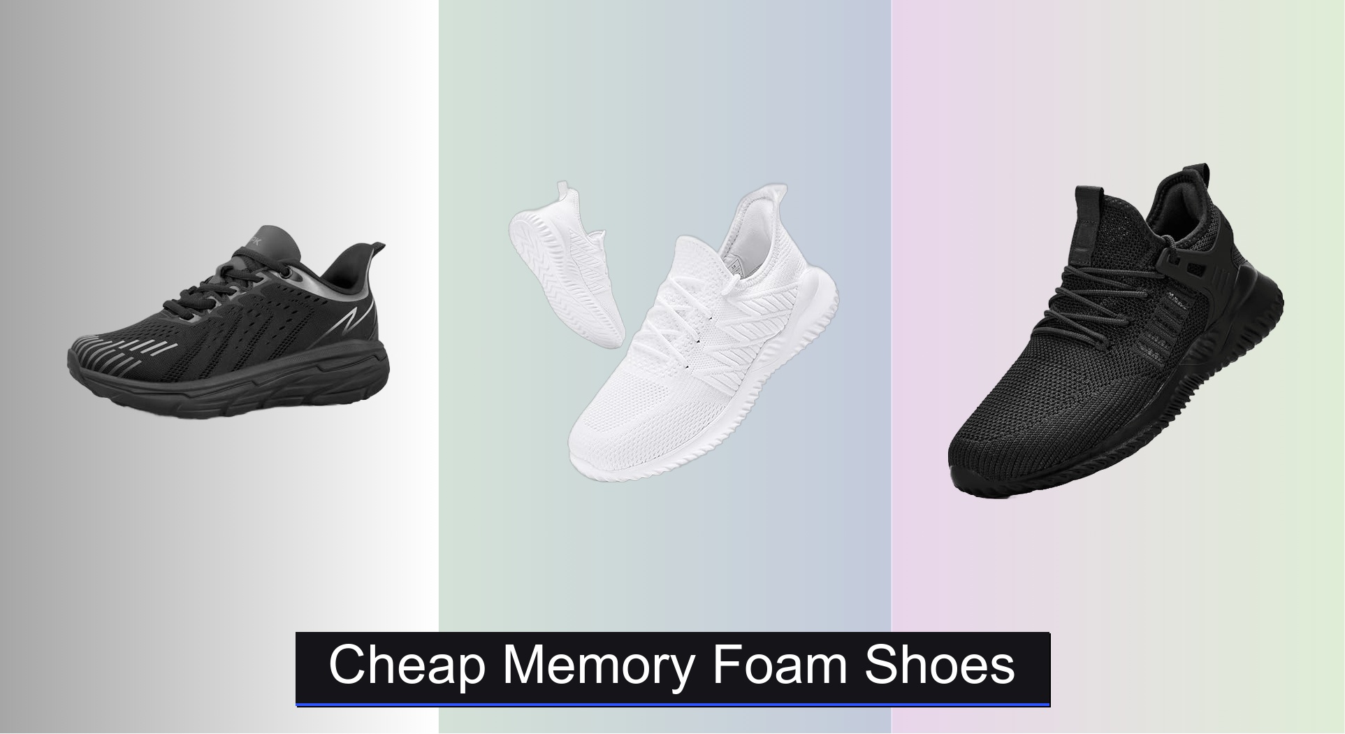 7 Best Cheap Memory Foam Shoes to Buy in 2025