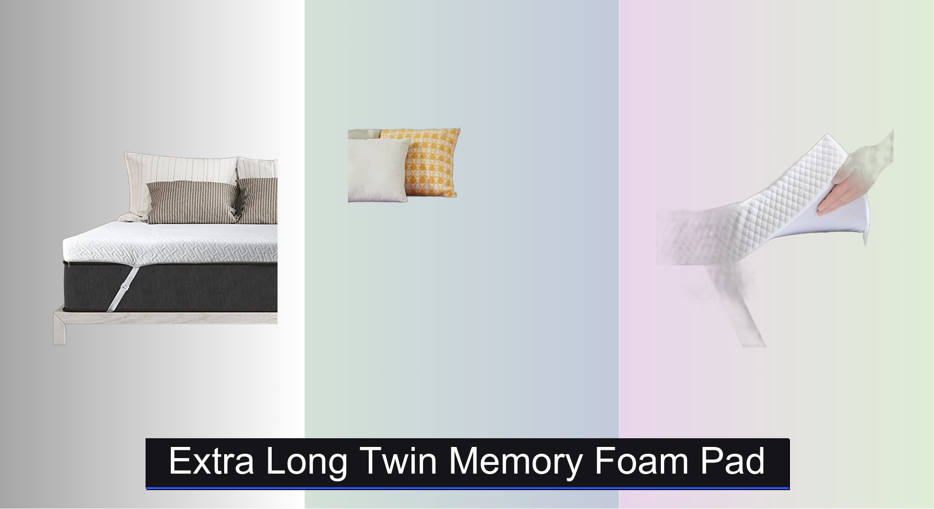 9 Best Extra Long Twin Memory Foam Pads to Buy in 2025