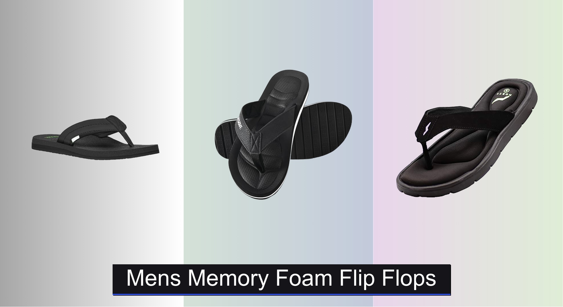 5 Best Men's Memory Foam Flip Flops to Buy in 2025
