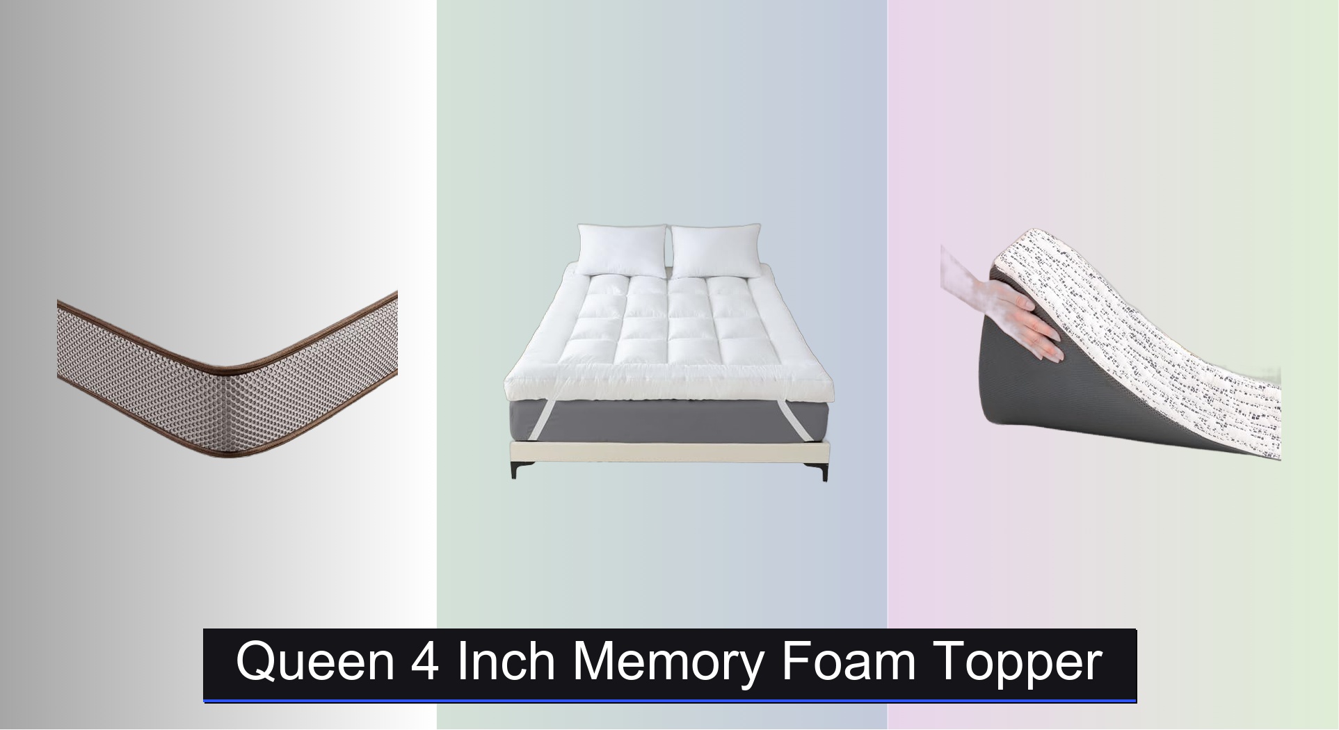 8 Best Queen 4 Inch Memory Foam Toppers to Enhance Your Sleep (2025)