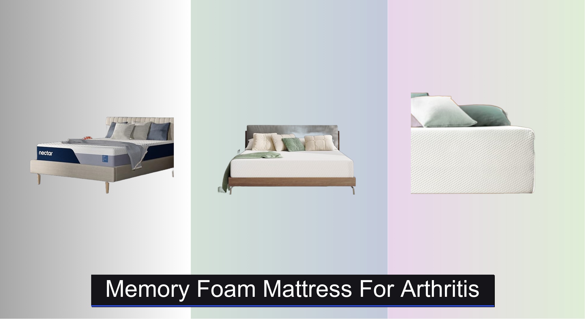 5 Best Memory Foam Mattresses for Arthritis 2025