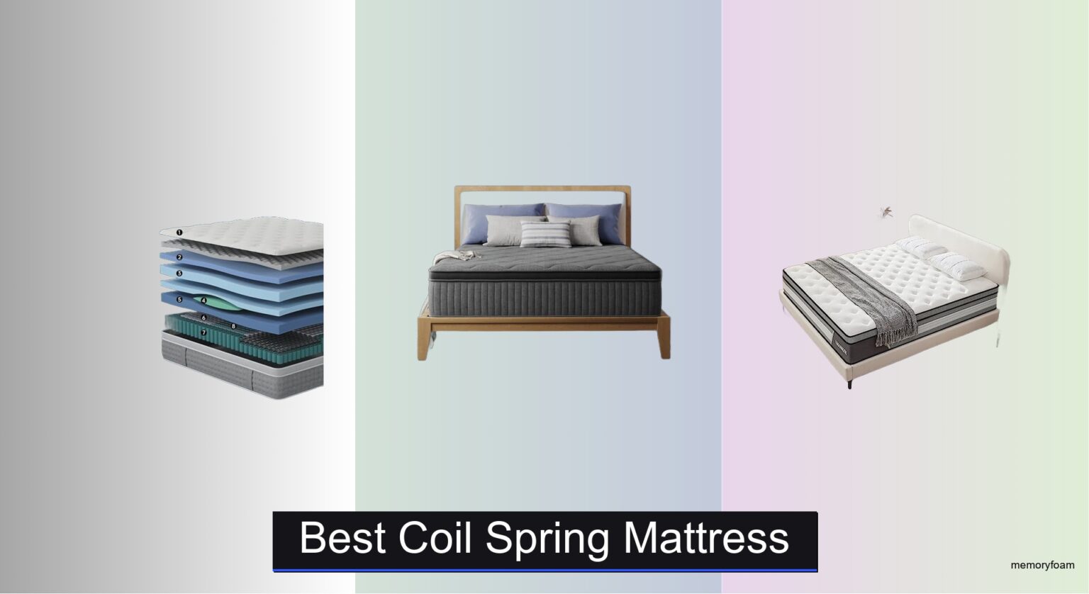 7 Best Coil Spring Mattresses of 2026